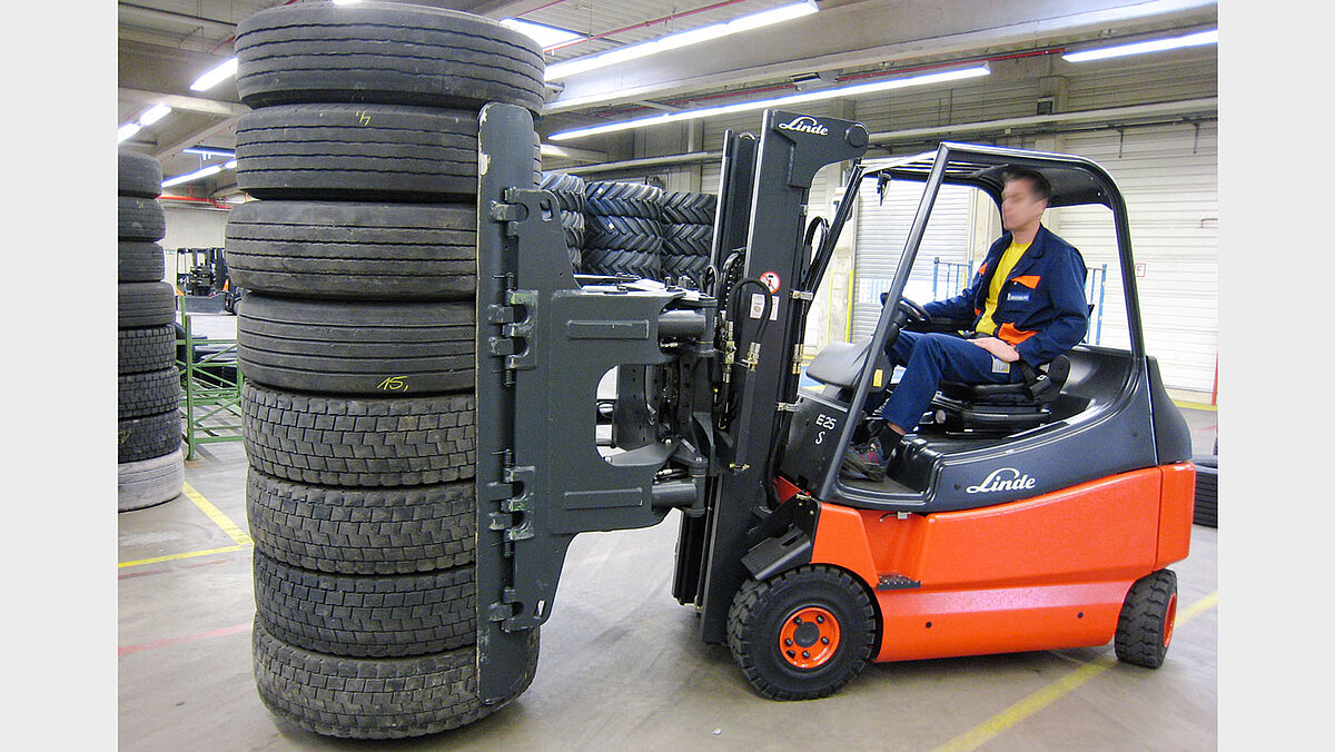 Rotating Tyre Clamp T458BR | KAUP