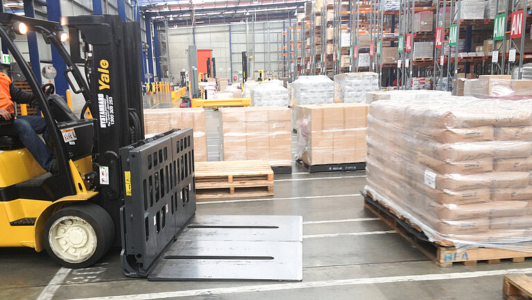 Push-Pull with sideshift and sheet saver T146S | KAUP