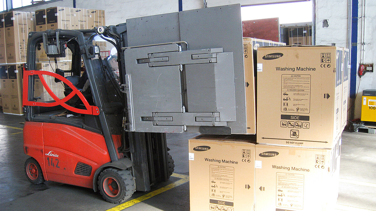 Appliance- / Carton Clamp T414-2L | KAUP