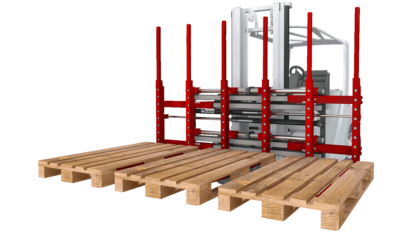 Triple Pallet Handler T429B1-2-3 | KAUP