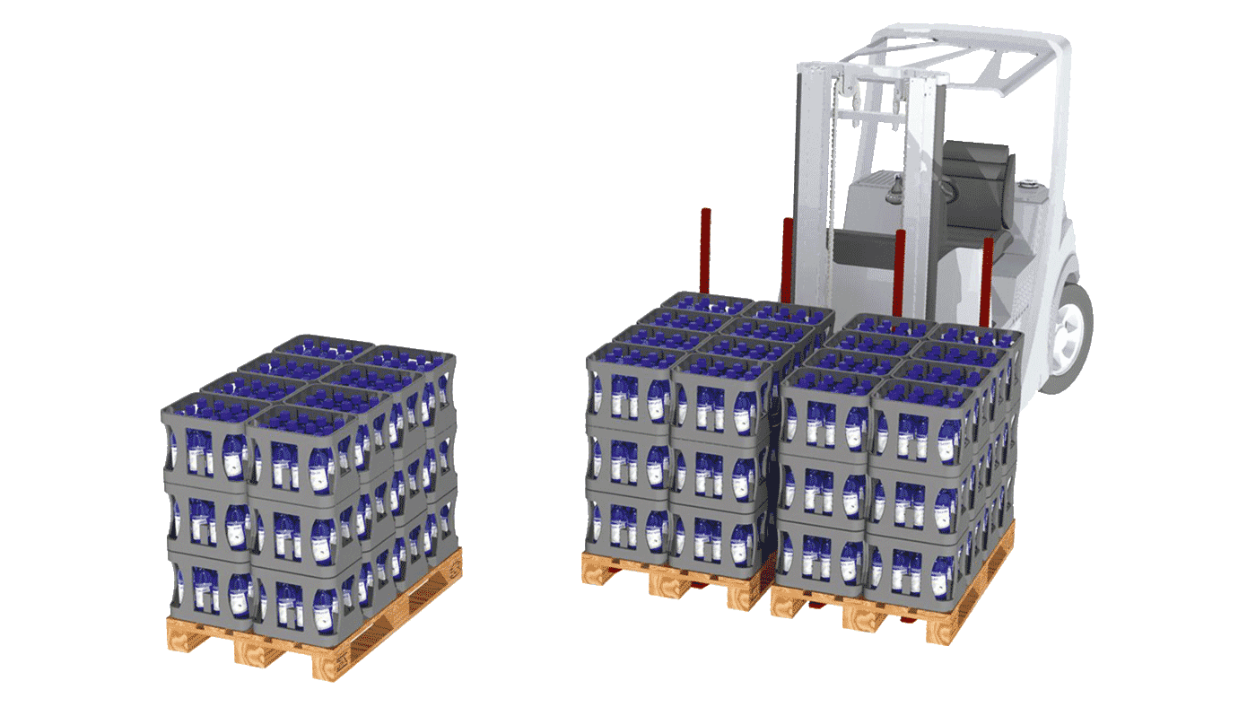 Double Pallet Handler T429C | KAUP