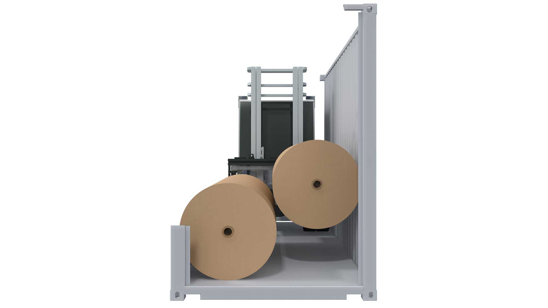 Lifting mandrel T185P/S - Loading paper rolls | KAUP